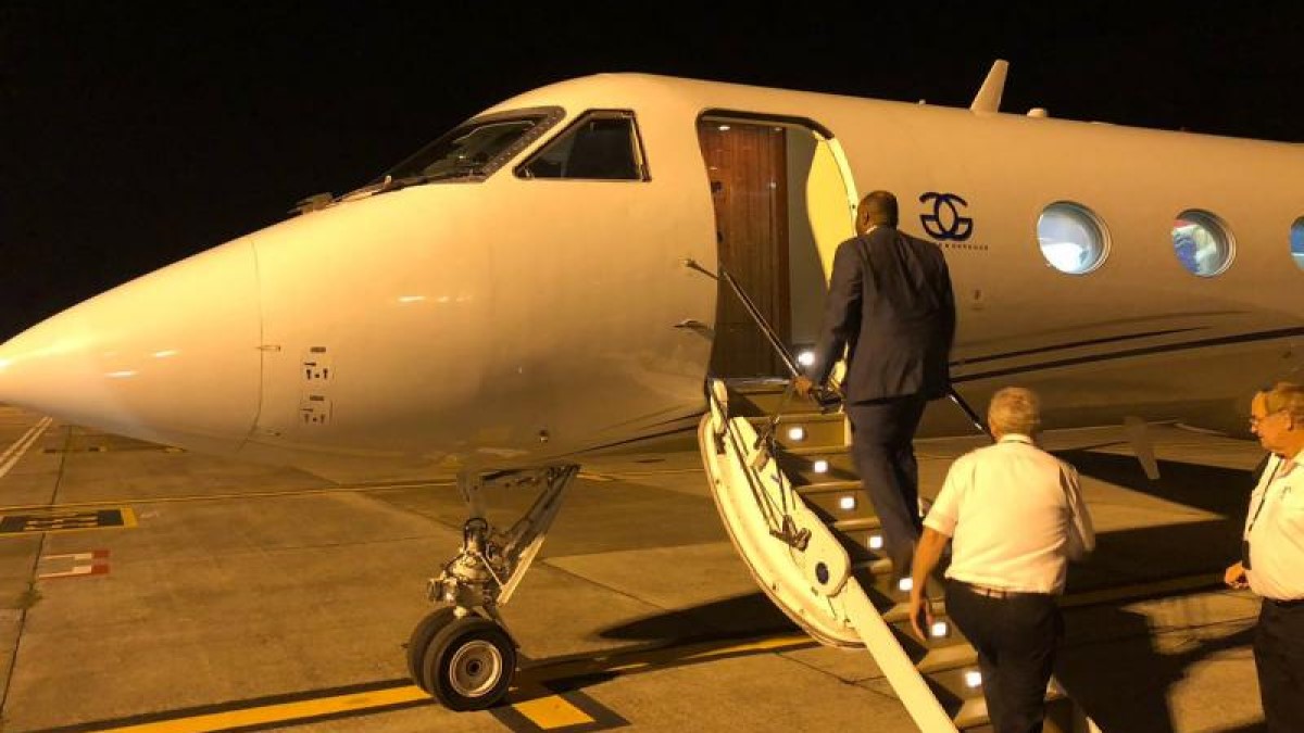 RDC : Jean pierre Bemba en route pour Kisangani. RDC : Jean pierre Bemba en route pour Kisangani.