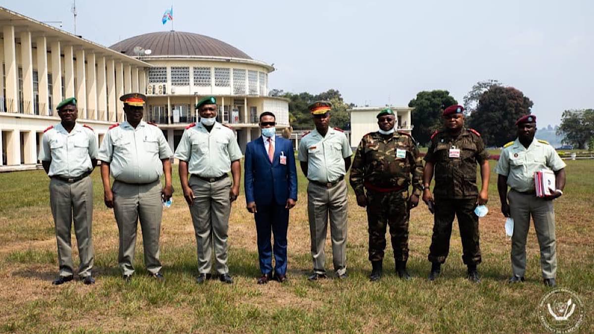 RDC : Cérémonie de remise-reprise à la maison militaire du président de ...