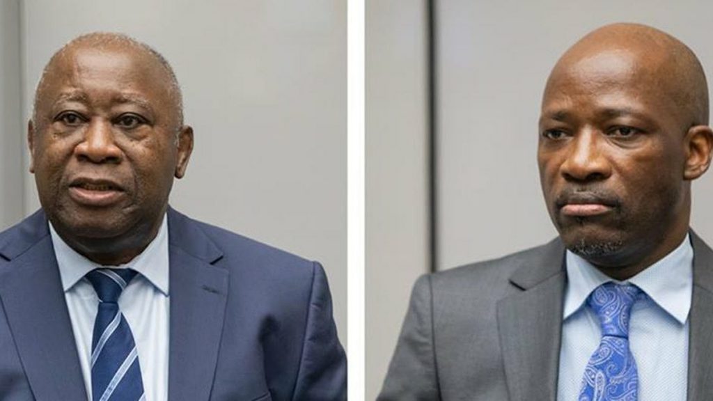 Côte Divoire Laurent Gbagbo Et Son Coaccusé Blé Goudé Acquittés En