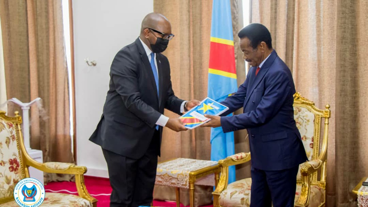 Rdc Le Premier Ministre A Déposé à Lassemblée Nationale Le
