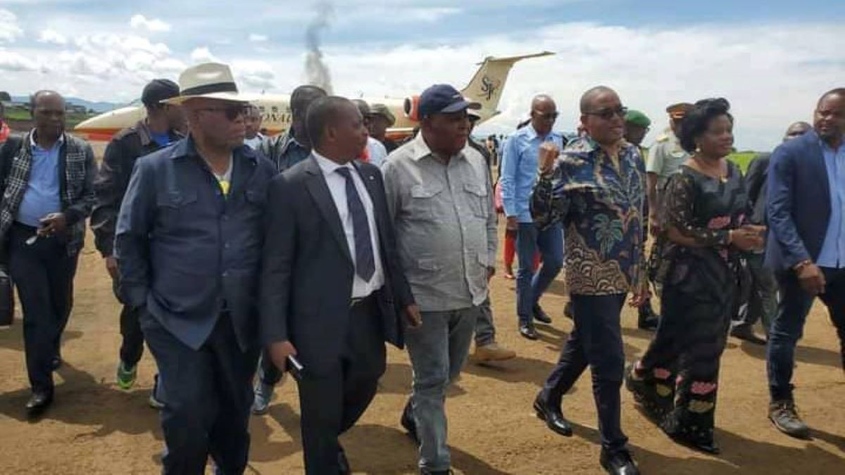 Inondations à Kalehe : la délégation mixte Assemblée nationale ...
