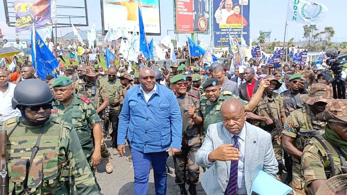 RDC : Le vice-premier ministre Jean-Pierre Bemba en visite à Goma, deux mois après sa nomination
