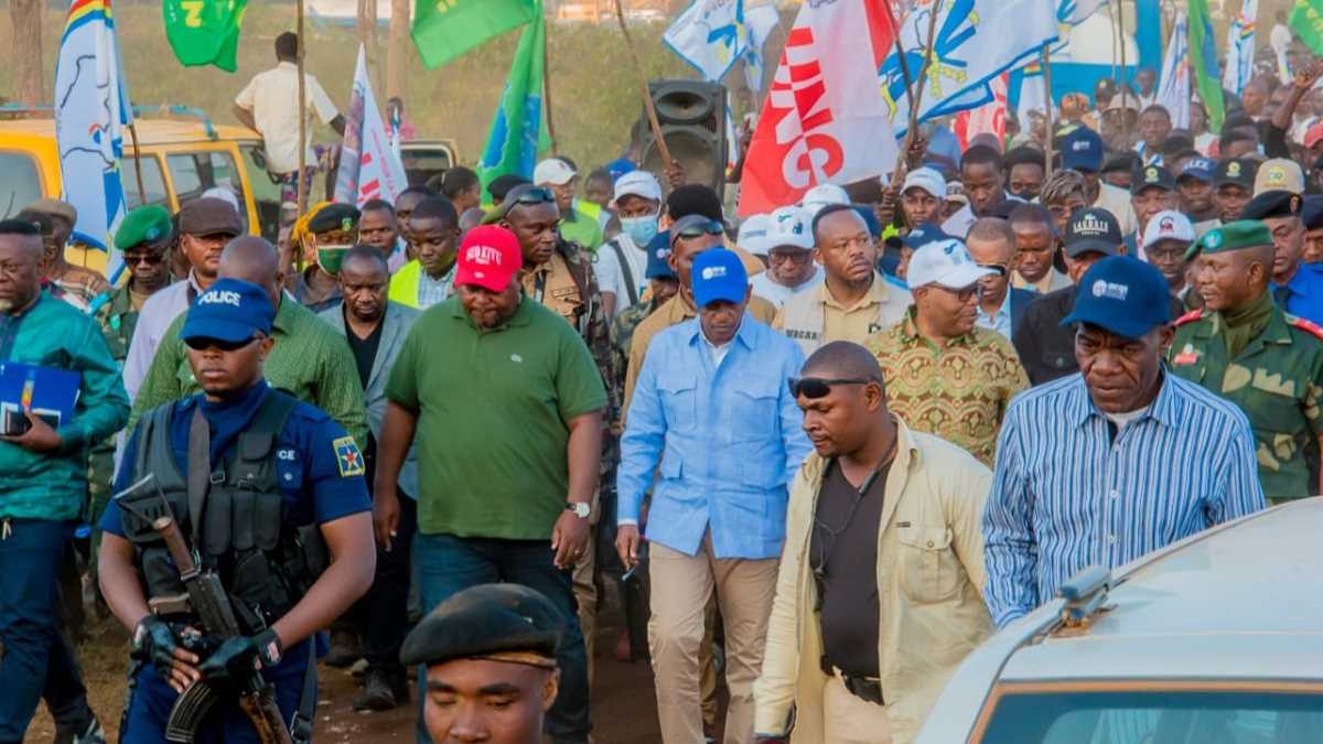 Sud Kivu - Route nationale 5 : Alexis Gisaro donne le coup d'envoi des ...