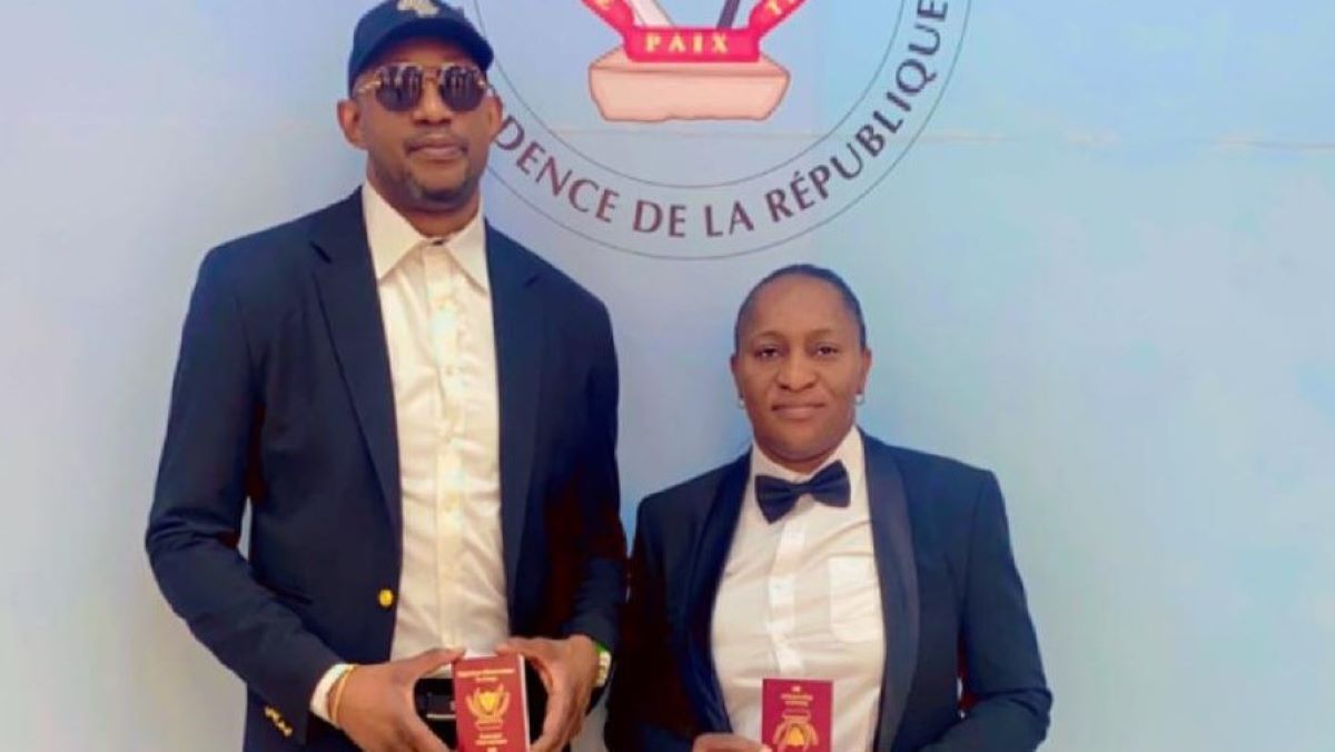 Didier Mbenga et Youyou Muadi, ambassadeurs de la RDC