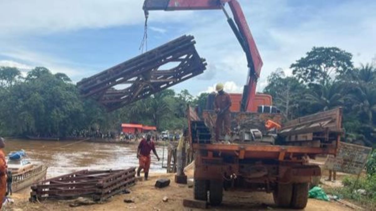 Mambasa : Les travaux de construction du pont Ituri 2 lancés