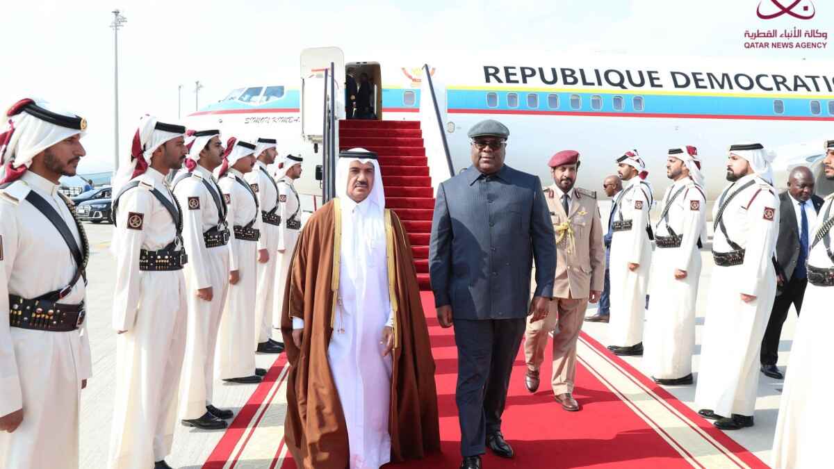 Diplomatie en Action : Félix Tshisekedi en visite officielle à Doha ... Diplomatie en Action : Félix Tshisekedi en visite officielle à Doha ...