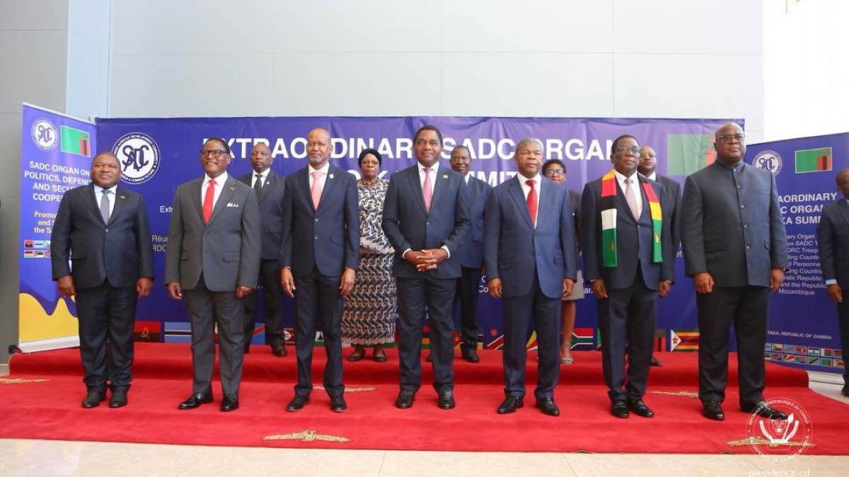 Leaders Africains Unis à Lusaka Sous l'Égide de la SADC pour la ...