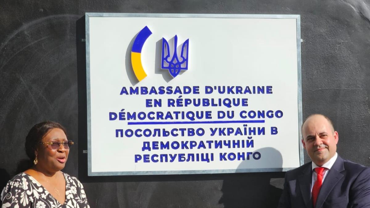 Kinshasa accueille la nouvelle ambassade d'Ukraine en RDC